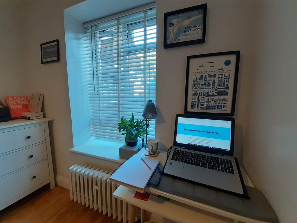 THE WRITING DESK | JOE JEFFRIES | FREELANCE COPYWRITER | Haydn Grey